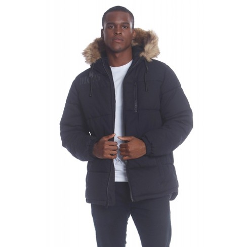 Members Only Mens Cotton Puffer Jacket : Target