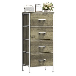 ELJGET Wooden Cabinet multi-purpose storage with multiple drawers ...