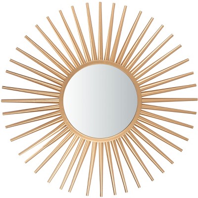 Zyla Sunburst Mirror - Gold - Safavieh : Target