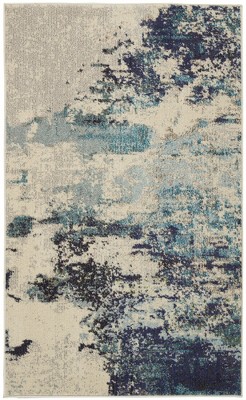 Nourison Celestial Ces02 Ivory/teal/blue Indoor Area Rug - 3' X 5' : Target