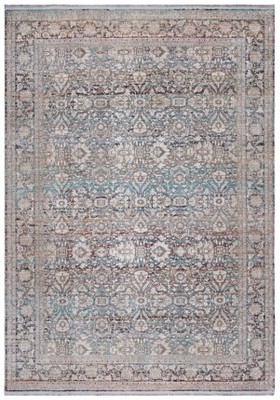 Tucson Tsn190 Power Loomed Machine Washable Area Rug - Green/grey - 8'9 ...