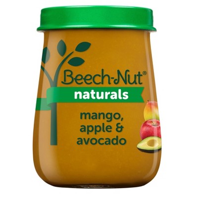 Beech-nut Naturals Apple & Blackberry Baby Food Jar - 4oz : Target