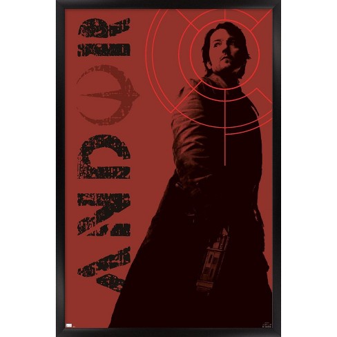 Trends International Star Wars: Andor - Red Target Framed Wall Poster ...