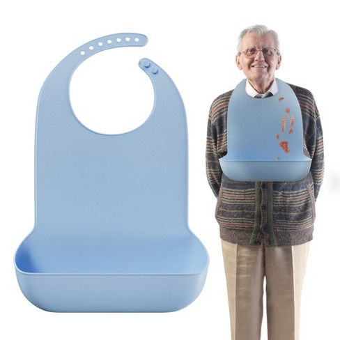 Mars Wellness Adult Bibs For Elderly - Silicone Bibs : Target