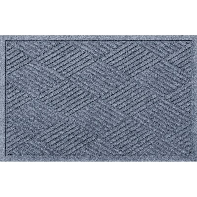 Bungalow Flooring 1'8"x2'6" Waterhog Snowflake Doormat Bluestone ...