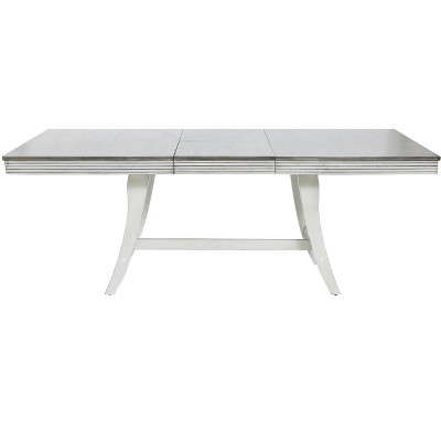 Drake Dining Table Rustic White/french Oak - Intercon : Target