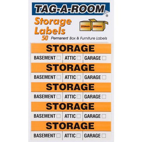 Ubmove Storage Moving Labels Identify Box Contents With 50 Labels : Target