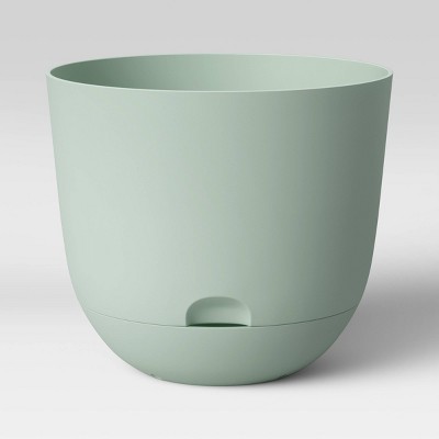 Self-watering Plastic Indoor Outdoor Planter Pot - Room Essentials ...