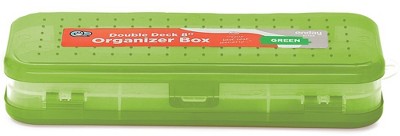 Enday 8" Double Desk Organizer Box, Dark Green : Target