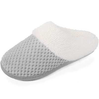 Women's Bubble Stitch Clog Slipper, Size 11-12 Us Women, Cloud Gray ...