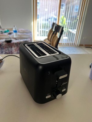 Oster 2-slice Toaster With Extra-wide Slots Black: 800w, Bagel & Toast ...