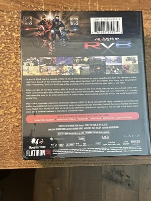 Rvbx: Ten Years Of Red Vs Blue (blu-ray) : Target