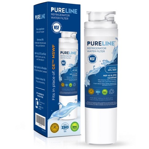 Pureline Ge Mswf Refrigerator Water Filter Replacement, Compatible With ...
