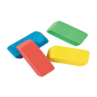 Beveled Rainbow Erasers - 24 Pc. : Target