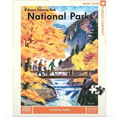 New York Puzzle Company National Parks 1000 Piece Piece Puzzle : Target