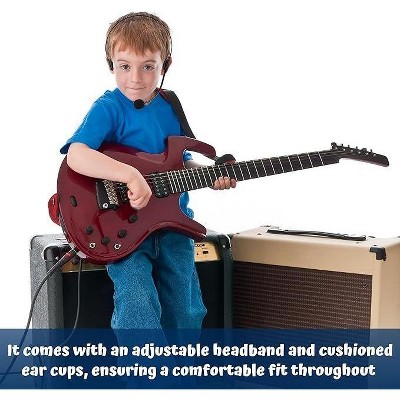 4E's Novelty Rockstar Costume Headset Prop – Fake Microphone ...