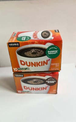 Dunkin' Dunkin' Decaf Medium Roast Coffee - Keurig K-cup Pods - 22ct ...