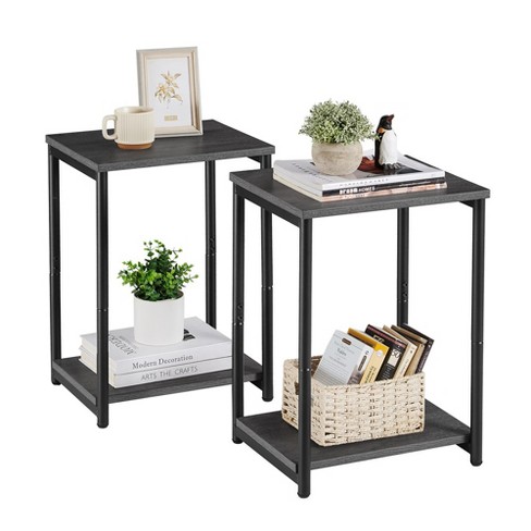 Vasagle Side Tables Set Of 2, Small End Table, Nightstand For Living ...