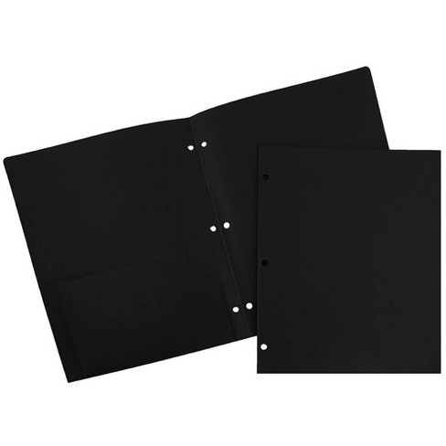 Jam 6pk Heavy Duty 3 Hole Punch 2 Pocket School Presentation Paper ...
