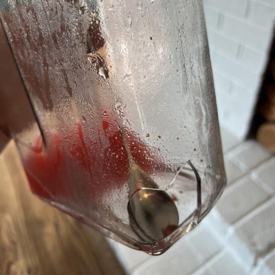 64oz Glass Straight Side Pitcher With Lid - Threshold™ : Target