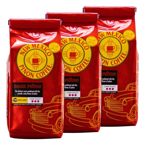 New Mexico Pinon Dark Pinon Ground Coffee - 12oz/3ct : Target