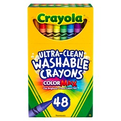 Crayola 8ct Washable Large Crayons : Target