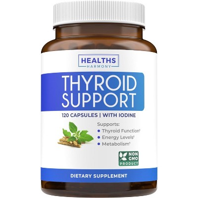 Thyroid Support Capsules, Health's Harmony, 180ct : Target
