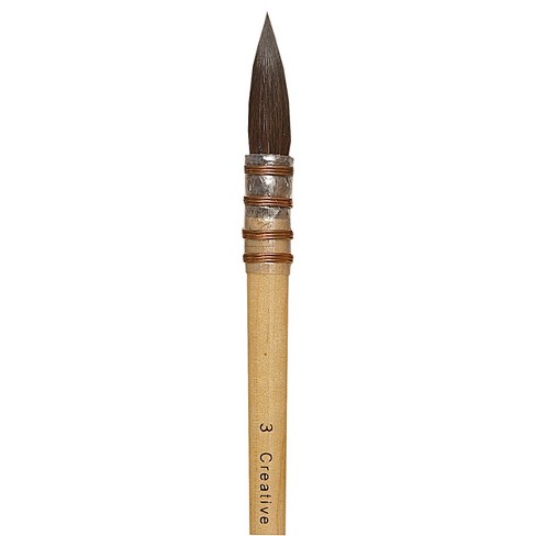 Creative Mark Harmony Blue Squirrel Quill Watercolor Brush Size # 3 ...
