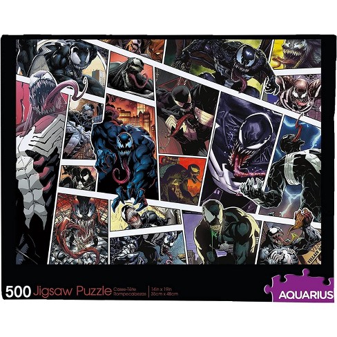 Aquarius Puzzles Marvel Venom Panels 500 Piece Jigsaw Puzzle : Target