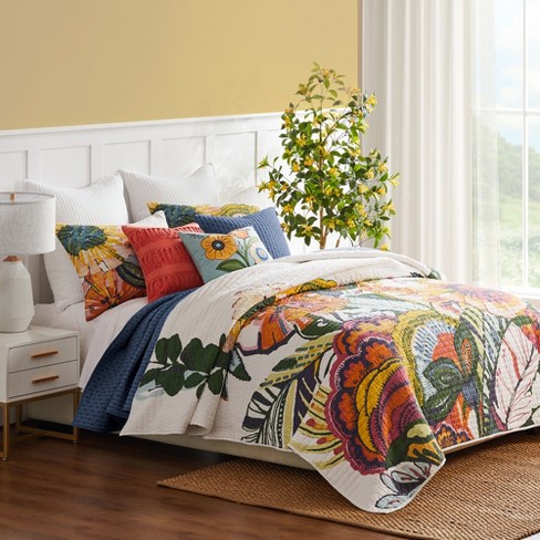 Grandiflora Garden Twin Quilt Set - Levtex Home : Target