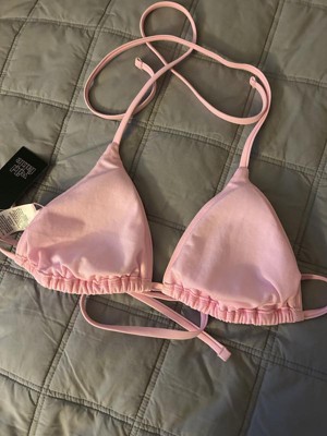 Women's Diamante Embellished Triangle Bikini Top - Wild Fable™ Black X ...