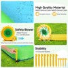 YOUNGFIT Inflatable Water Slide for Kids 3-12, 8-in-1 Shark Fun Zone ...