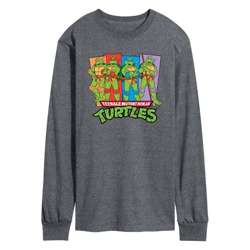 Men's Teenage Mutant Ninja Turtles Tmnt Group Long Sleeve Graphic T ...