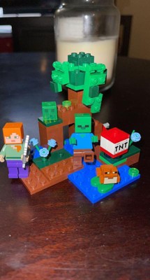 Lego Minecraft The Swamp Adventure Set With Figures 21240 : Target
