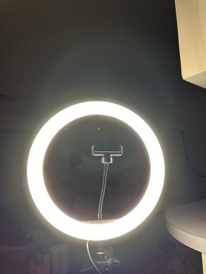 12" Rgb Ring Light With Tripod - Heyday™ Black : Target
