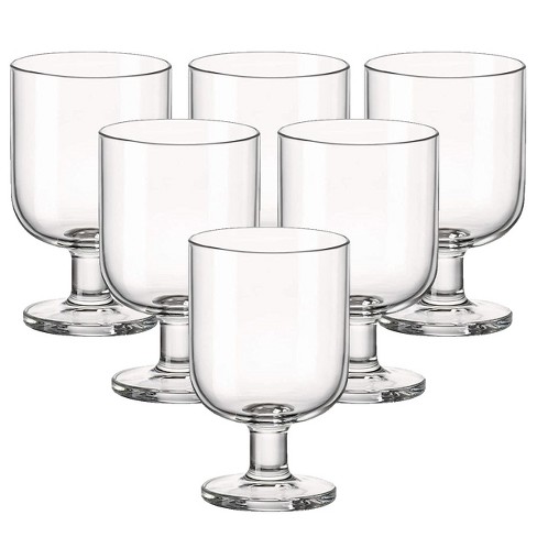 Bormioli Rocco Hosteria Small Stackable Wine Glasses, 6-piece, 5.5 Oz ...