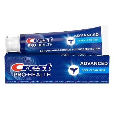 Crest Pro-health Advanced Deep Clean Mint Toothpaste - 5.1 Oz/1ct : Target