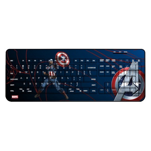 Keyscaper Marvel Avengers Captain America Mechline Wireless Usb ...