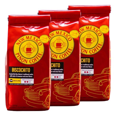 New Mexico Pinon Biscochito Medium Roast Coffee - 12oz/3ct : Target