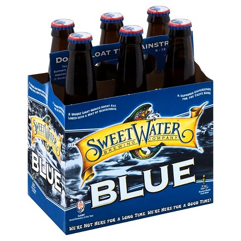 Sweetwater Blue Ale Beer - 6pk/12 Fl Oz Cans : Target
