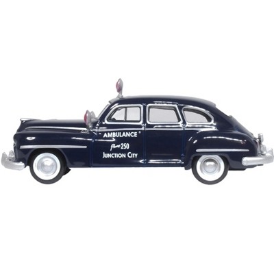 1946 Desoto Suburban Ambulance Dark Blue "junction City Ambulance" 1/87 ...