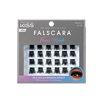 Kiss Products Impress Press-on False Eyelashes - Faux Mink : Target