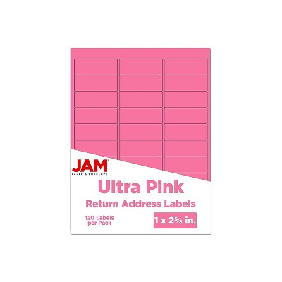 Tape Logic Rectangle Laser Labels 8 1/2" X 11" Fluorescent Pink 100 ...