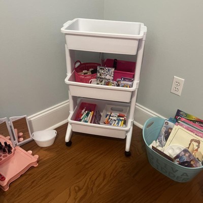 3 Tier Utility Cart White - Brightroom™ : Target