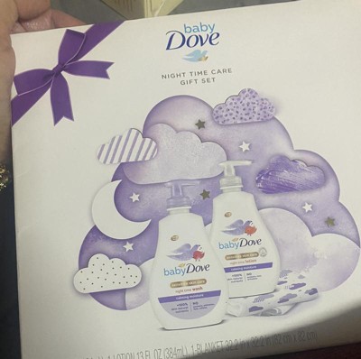 Baby Dove Calming Nights Gift Set - 3pc : Target