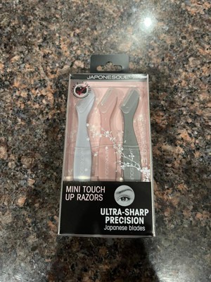 Japonesque Mini Touchup Razors - 3ct : Target