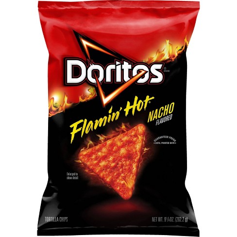 Spicy nacho doritos store