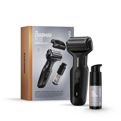 Manscaped Chairman Foil Shaver Plus Essentials Kit : Target