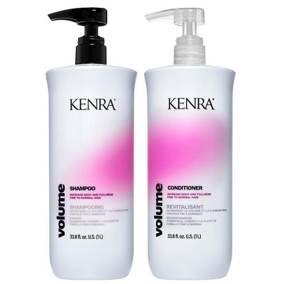 Kenra Volume Shampoo (33.8 Oz) & Conditioner (33.8 Oz) | Xxl Liter Kit ...