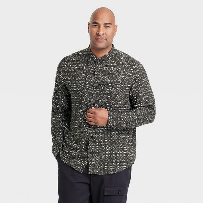 Houston White Adult Long Sleeve Button-down Shirt - Black : Target